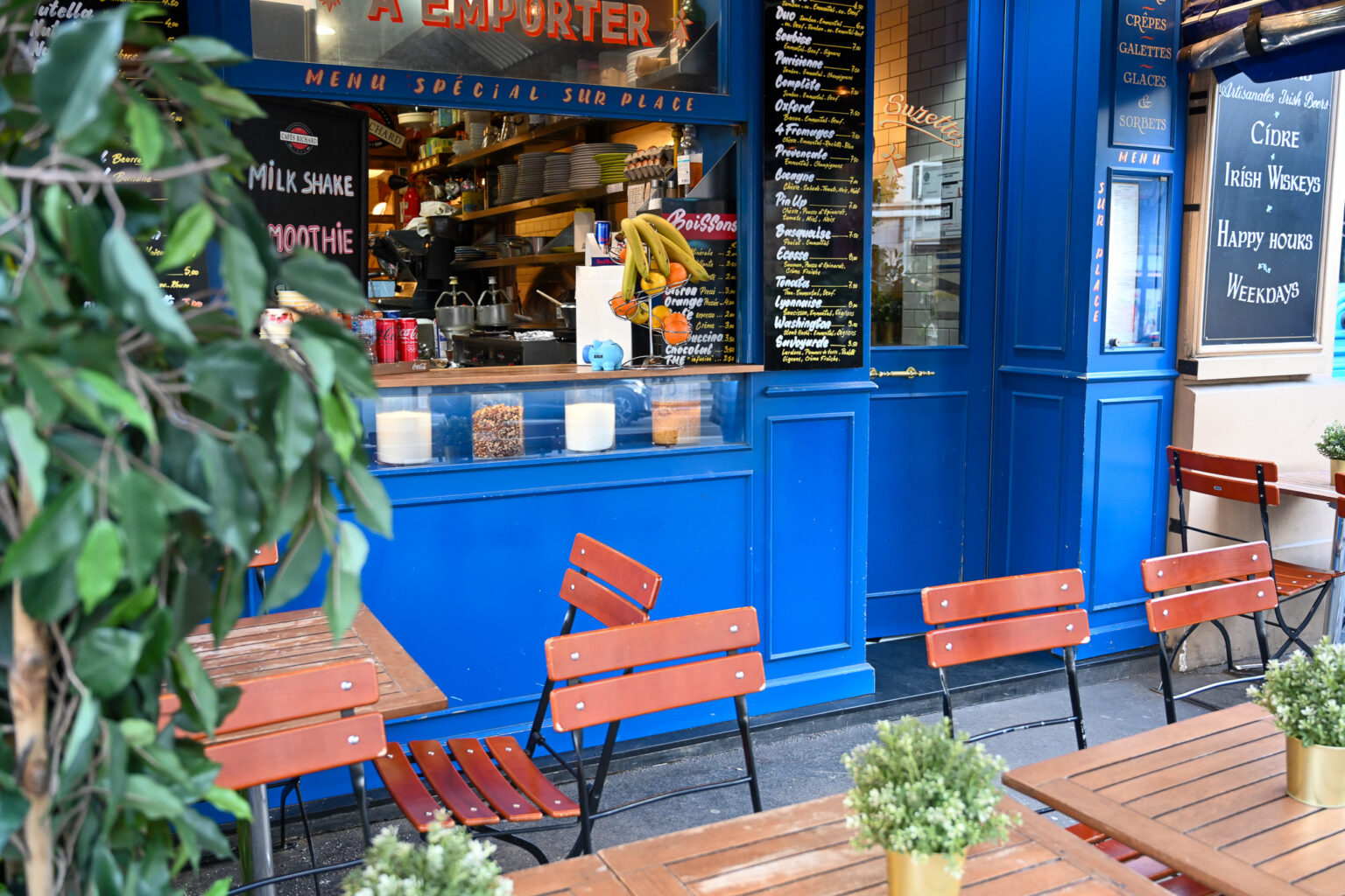 Chez Suzette - Menu - Grands Boulevards